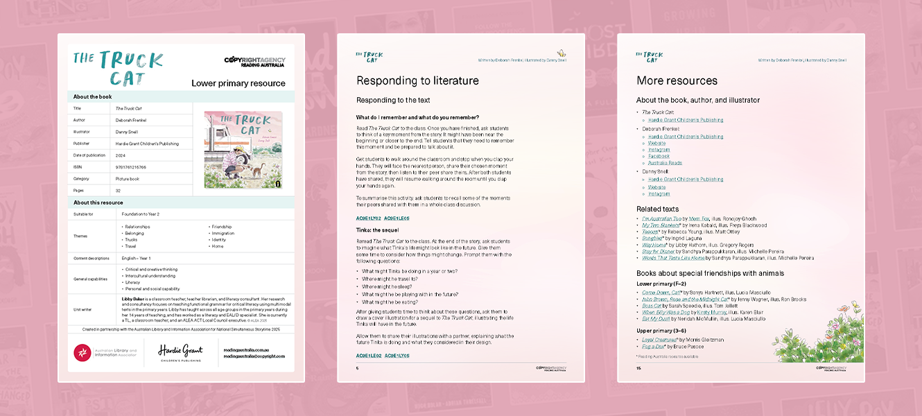 Our resource for National Simultaneous Storytime 2025 - Reading Australia